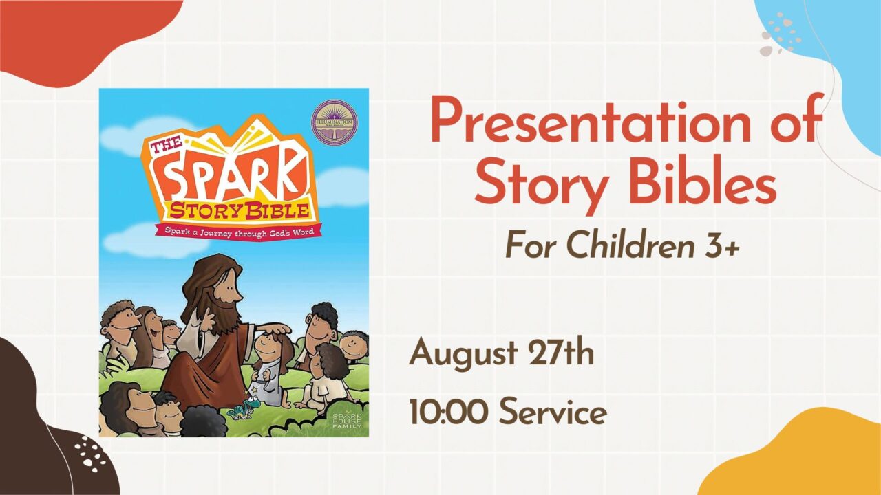 Presentation of Story Bibles to Young Children | St. Paul's Episcopal ...